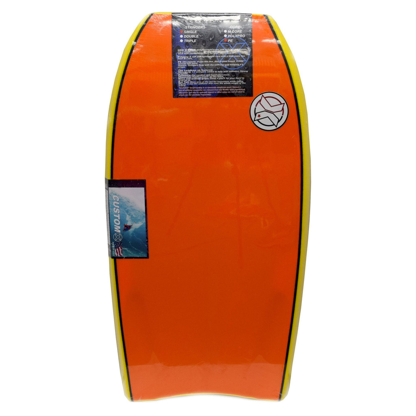 Custom X Titan XPE Crescent Tail Bodyboard — Beachgoer
