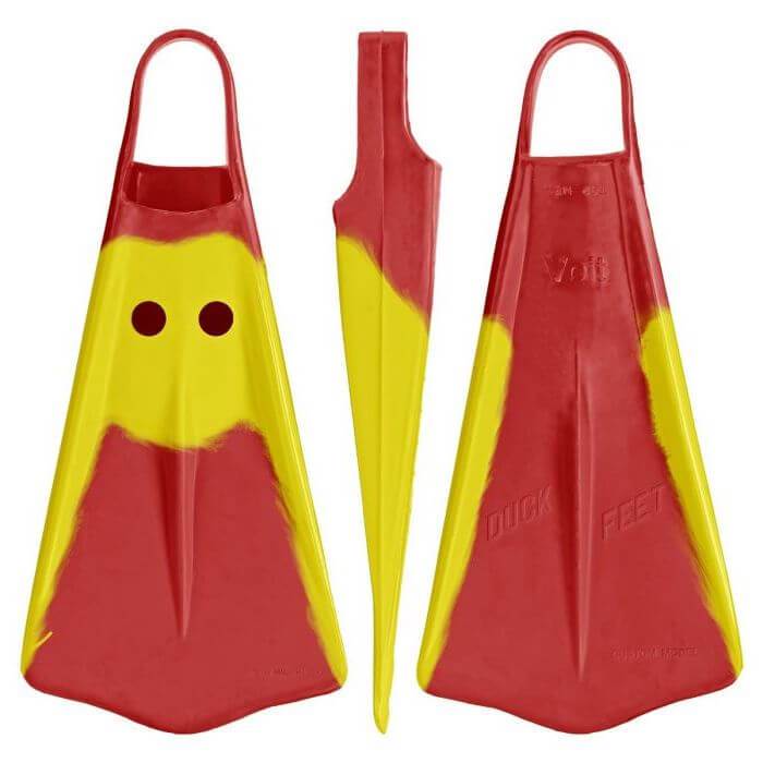 Voit Duck Feet Bodyboarding Swim Fins — Beachgoer